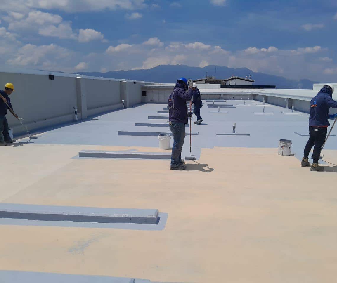 Impermeabilización con Flexideck en Secret Escalante | Aditec Químicos ...